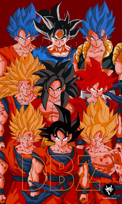 Goku All Transformations