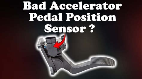 Top six symptoms of a bad accelerator pedal position sensor - YouTube