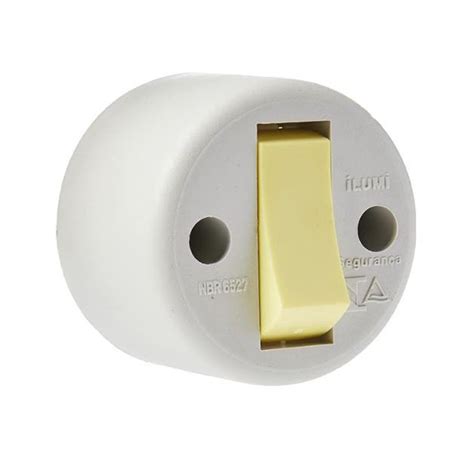 Interruptor Externo Simples Sobrepor Redondo 6a 250v Shopee Brasil