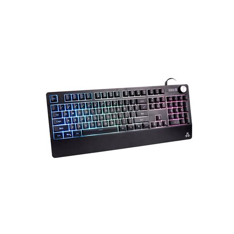 Rakk Sari V2 Rgb Usb Built In Wristrest Doubleshot Keycaps Gaming Keyboard Rakk
