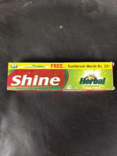 Herbal Toothpaste Shine Packaging Size 170 At ₹ 32piece In Malegaon