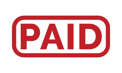Paid In Full Stamp Vector Art Icons And Graphics For Free Download
