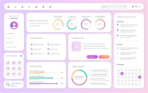 Premium Vector Dashboard Admin Panel Vector Design Template With Infographic Elements Chart Premium Vector Dashboard Admin Panel Vector Design Template With Infographic Elements Chart