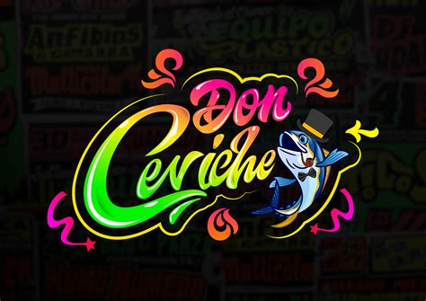 Don Ceviche Lettering Chicha On Behance