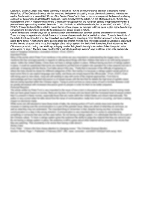 SOLUTION Article Summary Article Examples 13 Studypool