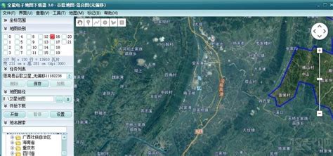 全能电子地图下载器下载地图的方法 名言下载站