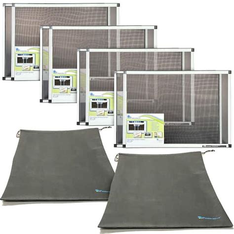 Aluminum Window Screens The Home Depot