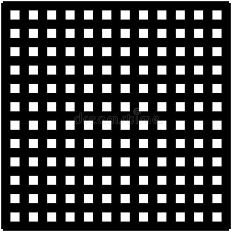 Abstract Grid Mesh Lattice Grating Geometric Element Stock Vector