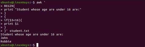 10 Awesome Awk Command Examples In Linux Linuxways