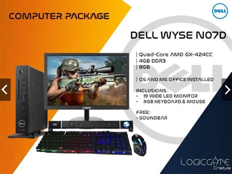DELL WYSE 5060 4GB 120GB SSD 19 Inches Monitor Complete Package REFURBISHED Lazada PH