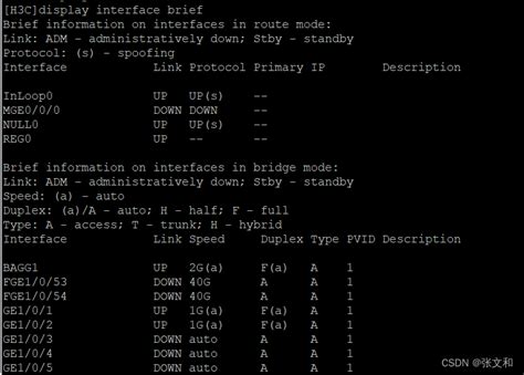 H3c交换机链路聚合配置h3c链路聚合配置命令 Csdn博客