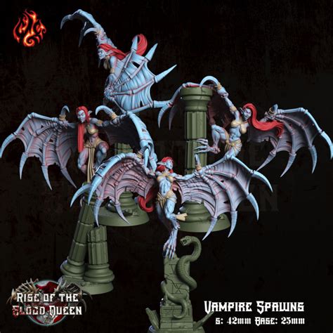 3d Printable Vampire Spawns By Crippled God Foundry