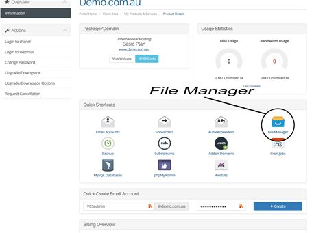 How To Use File Manager In CPanel Typical Hosting Australia