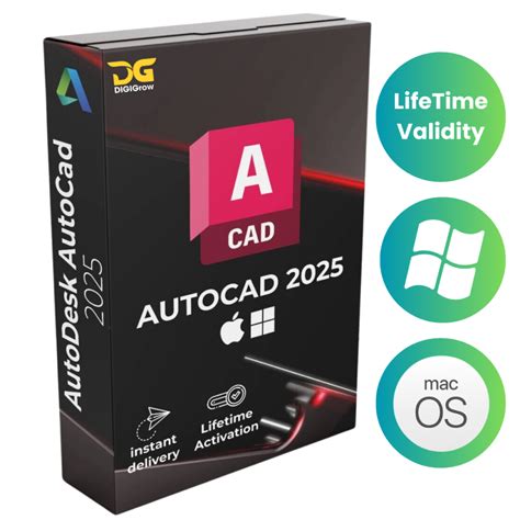 Autocad 2025 Pre Activated For Lifetime Digigrow