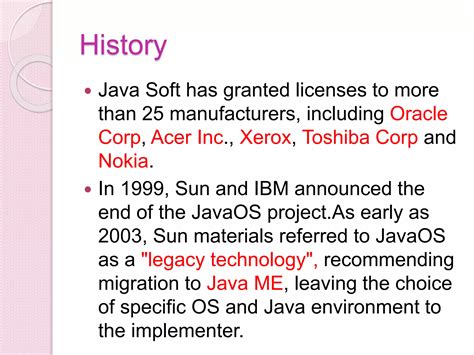 java operating system ppt