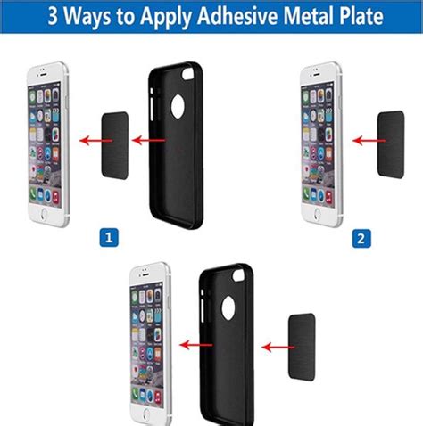 Metalen Plaat Voor Telefoonhouder I Magneet Smartphone Sticker I