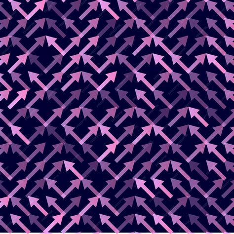 Premium Vector Arrow Vector Seamless Pattern Geometric Striped
