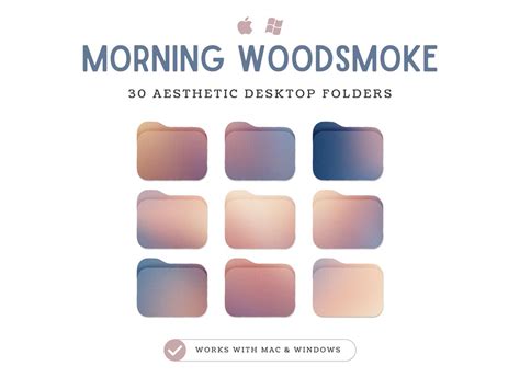 Calm Desktop Icons Desktop Folder Icons For Mac And Windows Pretty