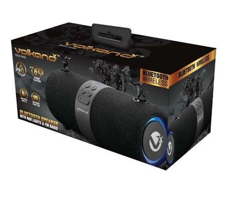Speakers Volkano X Python Series Bluetooth Speaker Black Was Listed