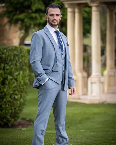 To Hire Marc Darcy Bromley Sky Check Full Outfit Top Mark Suits