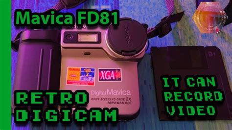 Floppy Disk Video Camera Sony MVC FD Digital Mavica YouTube