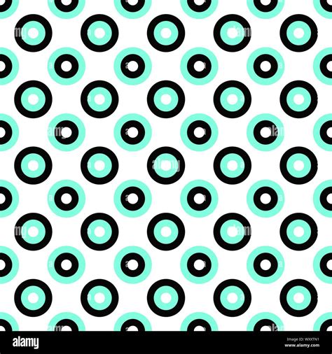 Seamless Geometrical Circle Pattern Background Vector Graphic Design Stock Vector Image And Art
