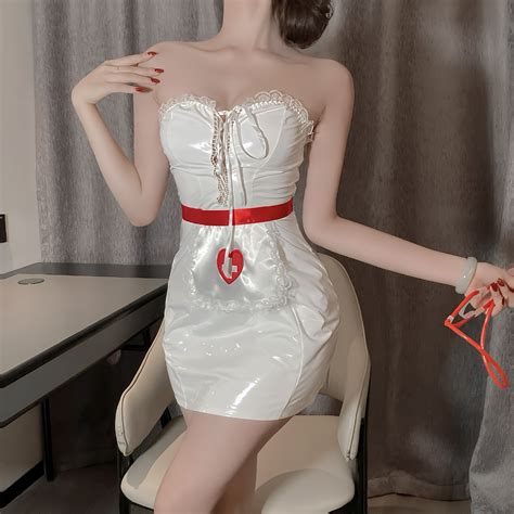 瑰云情趣内衣性感俏皮可爱护士制服夜店酒吧纯欲免脱短裙cos制服 阿里巴巴