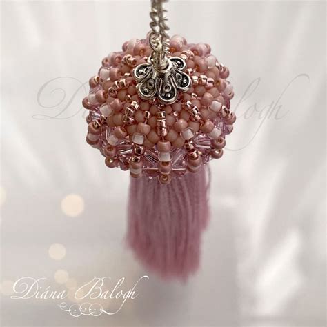 Beading Pattern Tassel Beaded Bead Beaded Tassel Tutorial Beading Tutorial And Pattern Tassel