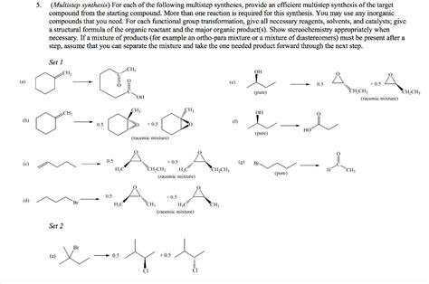 solved multistep synthesis for each of the following multistep syntheses provide an