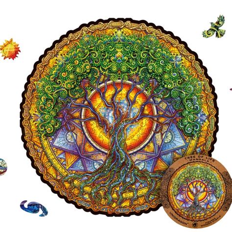 Tree Of Life Mandala Etsy