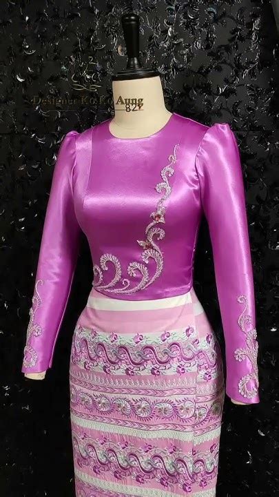 မြန်မာဝတ်စုံချုပ်ပုံလှလှလေးများစုစည်းရာ☺️🇲🇲👩‍💼💛💚 ️👩‍💼🇲🇲☺️🥰😍🥰😍 Youtube