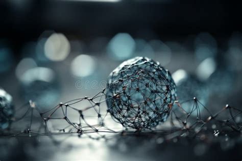 A Vast Neural Network Conceptual Abstract Illustration Generative Ai Stock Illustration