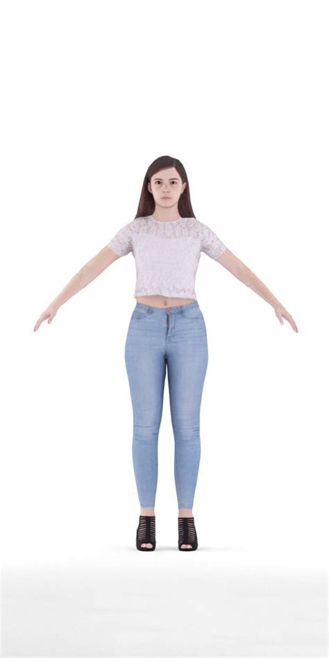 Megan Rigged RENDERPEOPLE