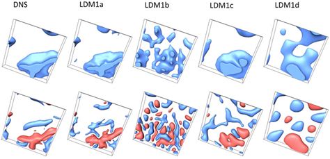 Upper Row Isosurfaces Of The Cloud Boundary Ql 0 Lower Row