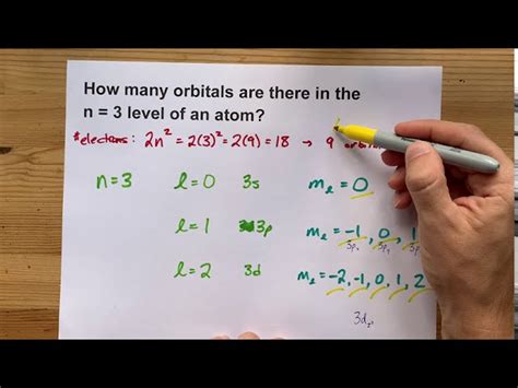 electrons in an orbital with l 3 are in a a d orbital b f pdf atomic