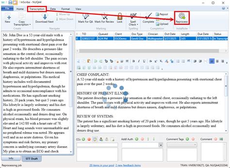 Reprocess Note Esone Documentation