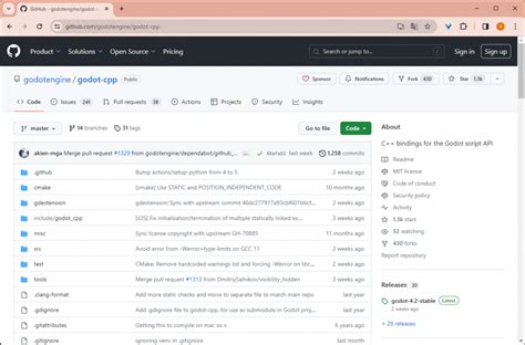Godot Gdextensionの公式サンプルのビルド Junk Box
