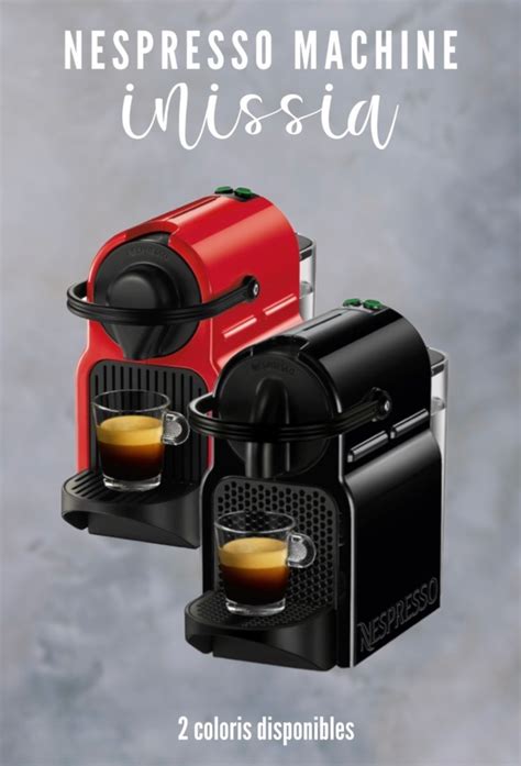 Nespresso Machine Inissia Sinetechnologies