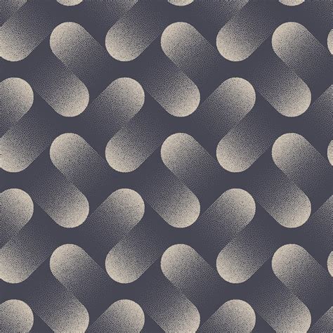 Premium Vector Complexity Structure Dynamic Seamless Pattern Vector Dotwork Abstract Background