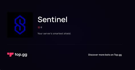 Add Sentinel Discord Bot The 1 Discord Bot And Discord App List