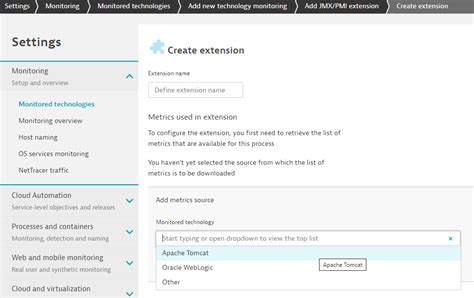 How Can I Get The All Parameters Of Tomcat And Os Server By Using Oneagent Dynatrace Community