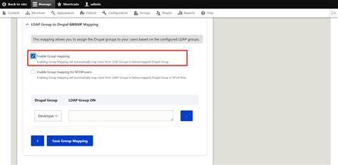 Ldap Groups To Drupal Groups Mapping Ldap Integration Drupal Wiki