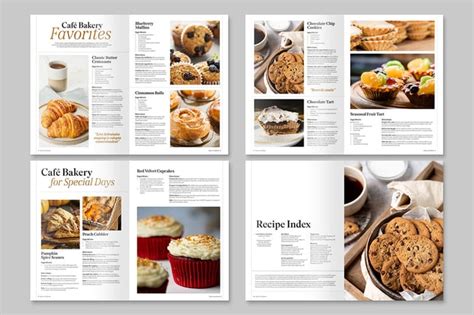 cookbook recipe book template print templates ft recipe book