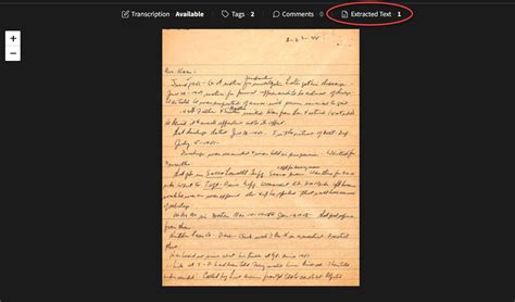 Catalog Update Viewing And Using Extracted Text In The National
