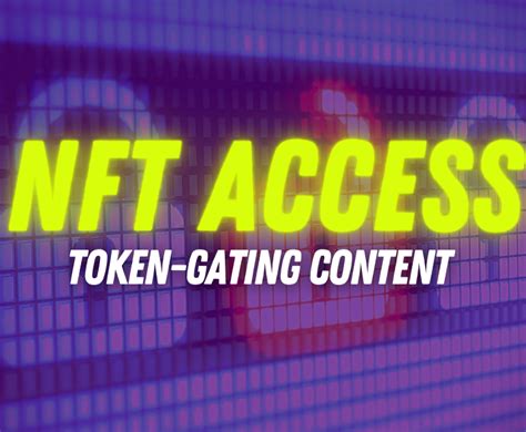 Using Nfts For Access And Utility