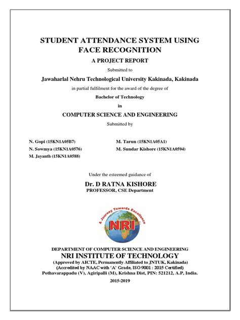 Attendence System Based On Face Detection Pdf Matlab Rgb Color Model