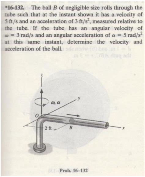 Solved Rod AB Rotates Counterclockwise With A Chegg
