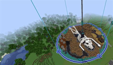 Wolf Skeleton Nether Portal Squid Farm Built In Hardcore Surrounding