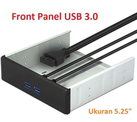 Promo USB FRONT PANEL USB CASING PC FRONT PANEL USB PORT Diskon Di Seller MitaStore