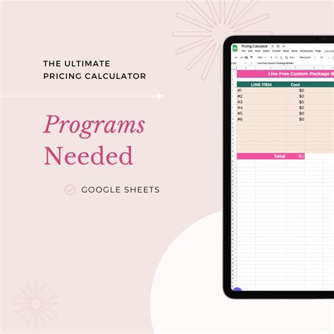 The Ultimate Pricing Calculator Micala Quinn